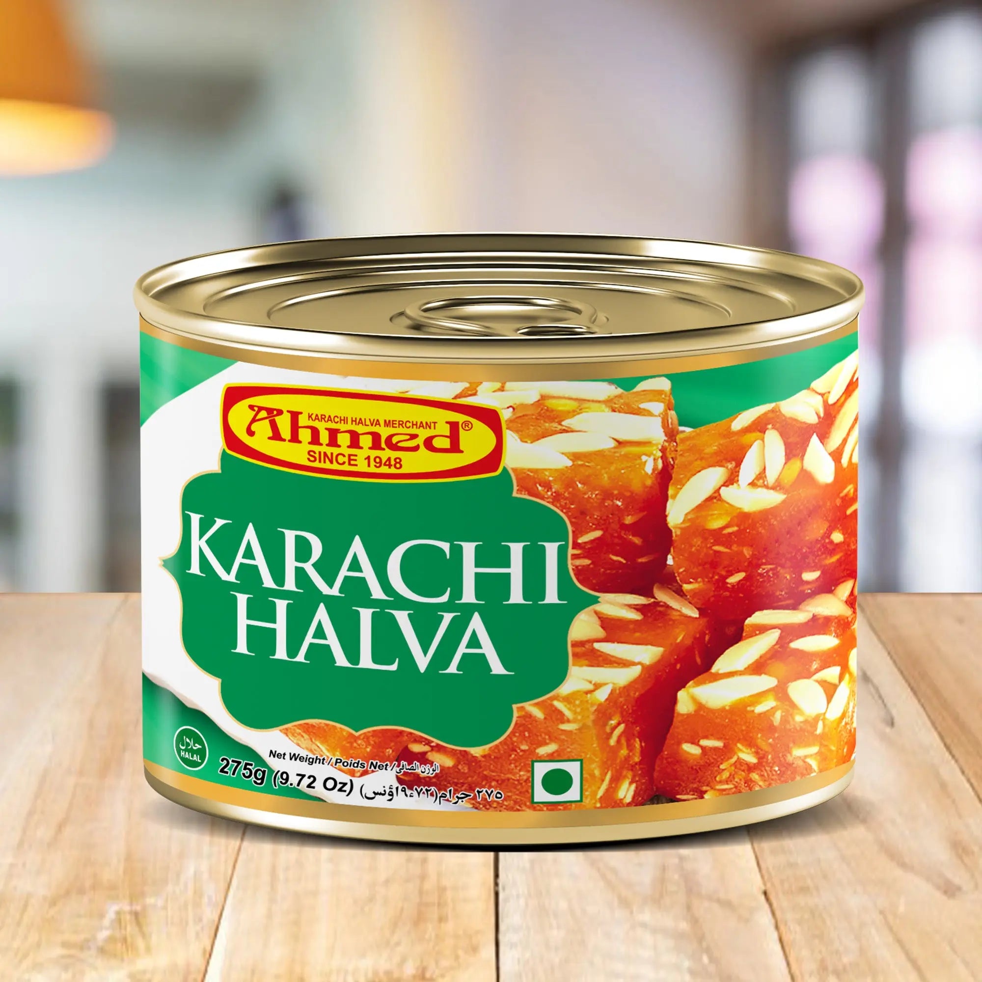Karachi Halva – Rich, Velvety Delight in 275g Tin Packaging – Ahmed ...